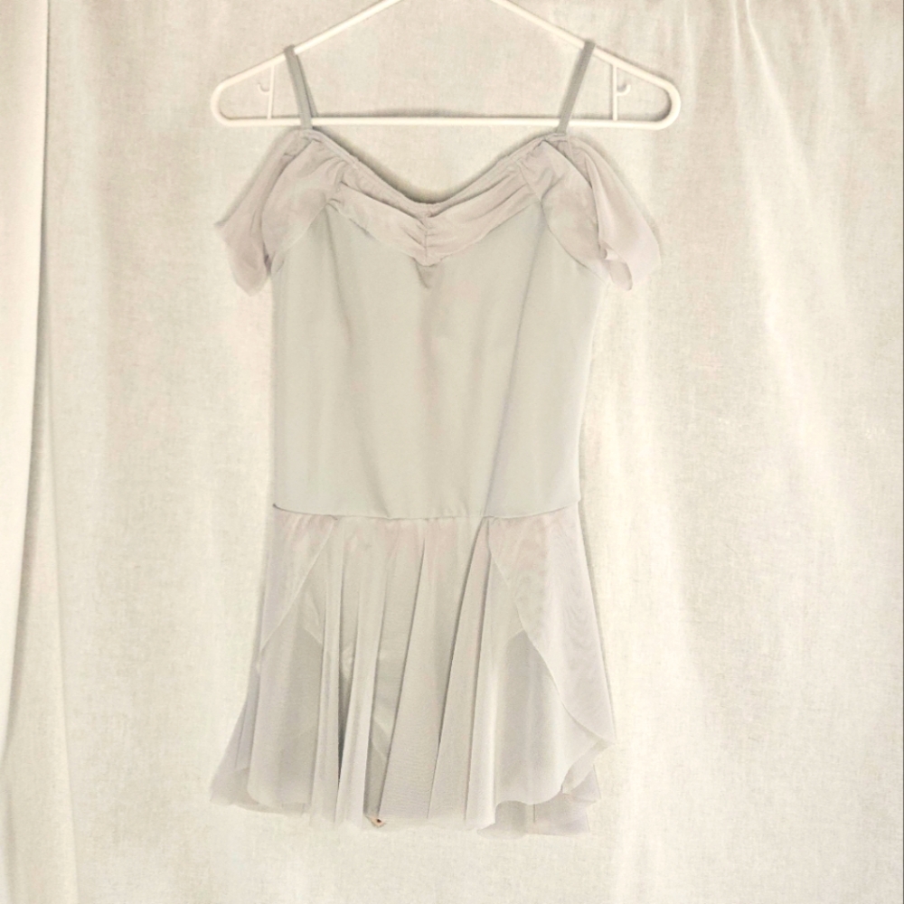 Balera Peformance Adult Leotard Light Grey Style D106… - Gem